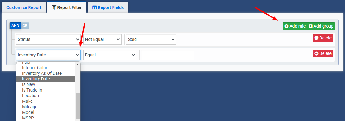 Customizing Reports – AutoManager