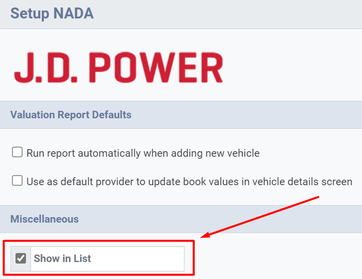 JD Power Setup – AutoManager