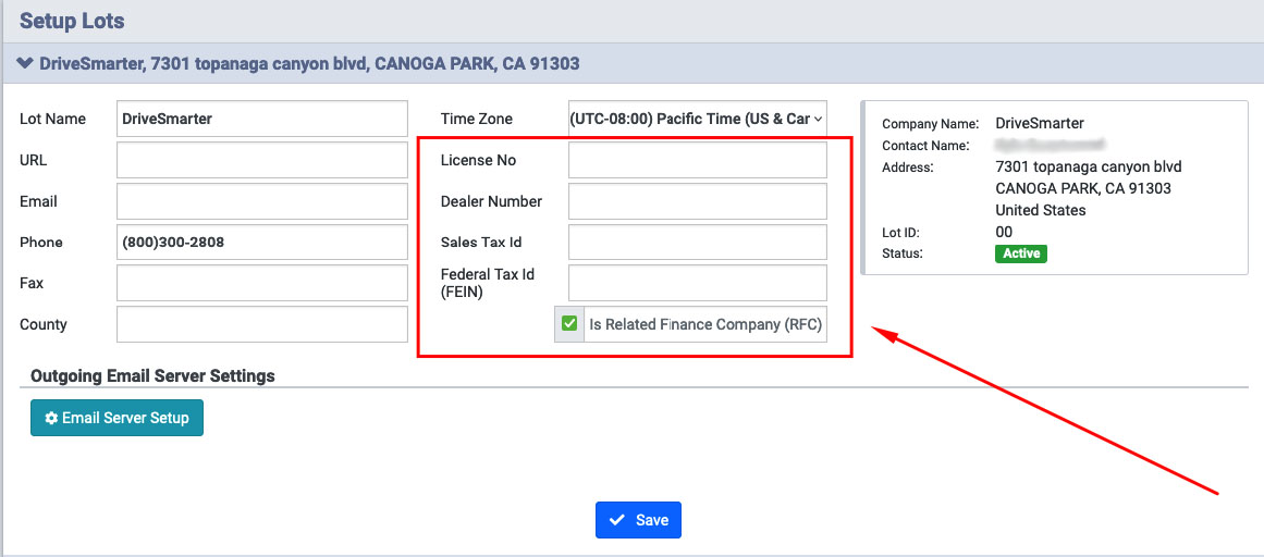 Lot Details – AutoManager