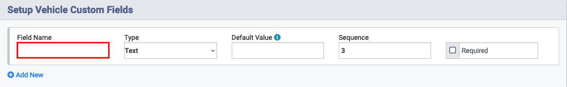 Custom Fields – AutoManager
