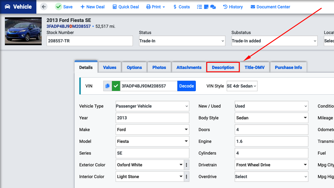 Custom Fields – AutoManager