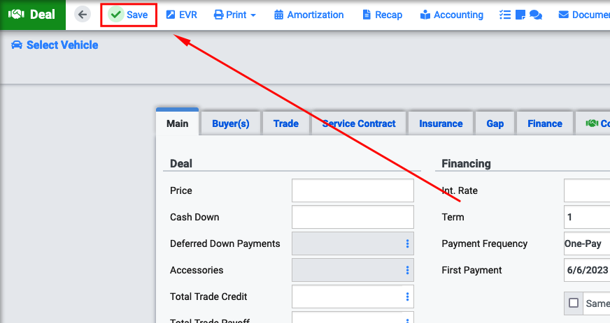 Deal Statuses – AutoManager