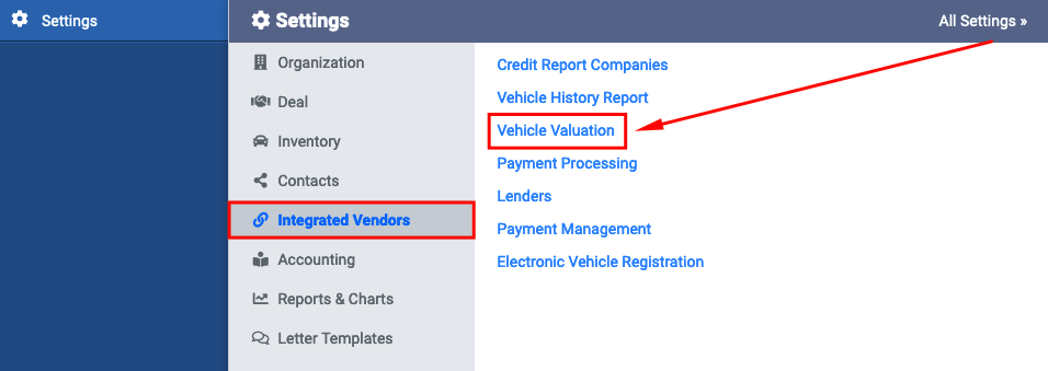 Kelley Blue Book Setup – AutoManager