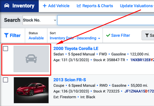 Inventory Sub-Statuses – AutoManager