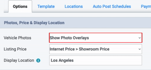 Craigslist Posting Interface – Setup Options – AutoManager