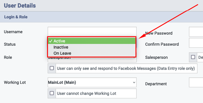 WebManager User Accounts – AutoManager