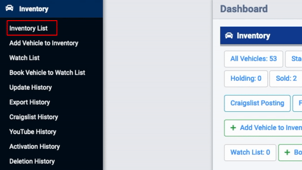 WebManager Dashboard – AutoManager