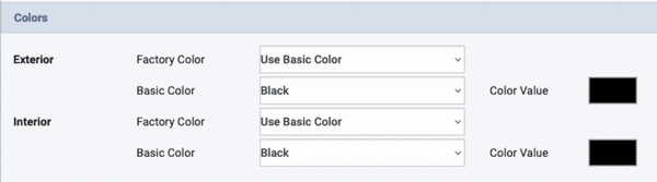 Vehicle Details – Specifics – AutoManager