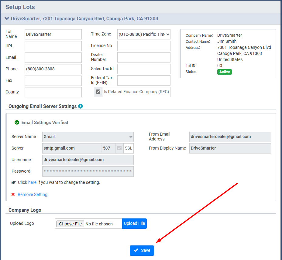 Lot Details – AutoManager