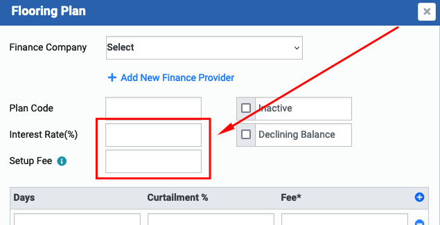 Flooring Plans Setup – AutoManager