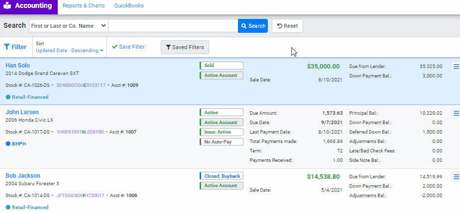 Collecting Deal Payments in DeskManager Online – AutoManager