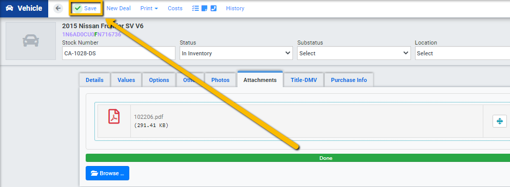 Consignors in DeskManager Online – AutoManager