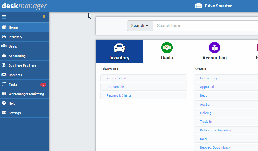 Deal List – AutoManager