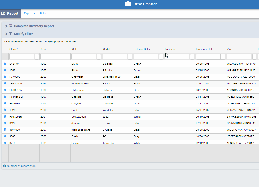 Reports & Charts – AutoManager