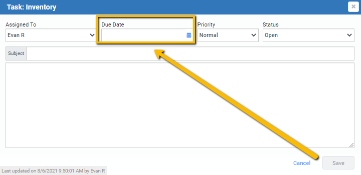 Tasks in DeskManager Online – AutoManager