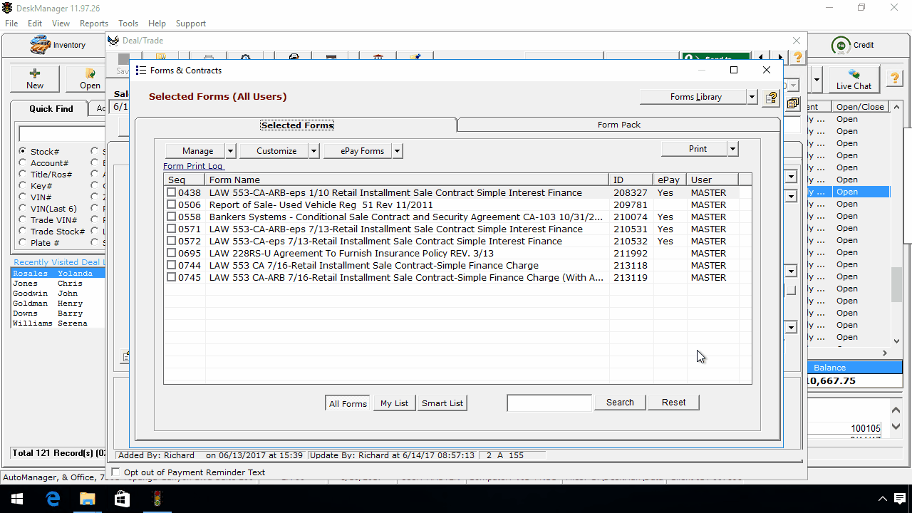 Reporting A Form Issue AutoManager
