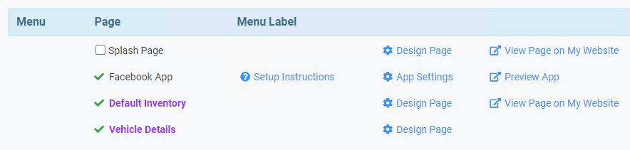 Website Pages – AutoManager